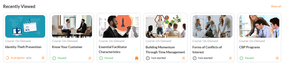 My Learning - An Overview
